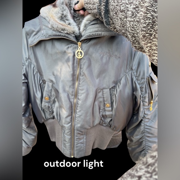 Baby Phat | Jackets & Coats | Vintage Baby Phat Bomber Jacket Satin And ...